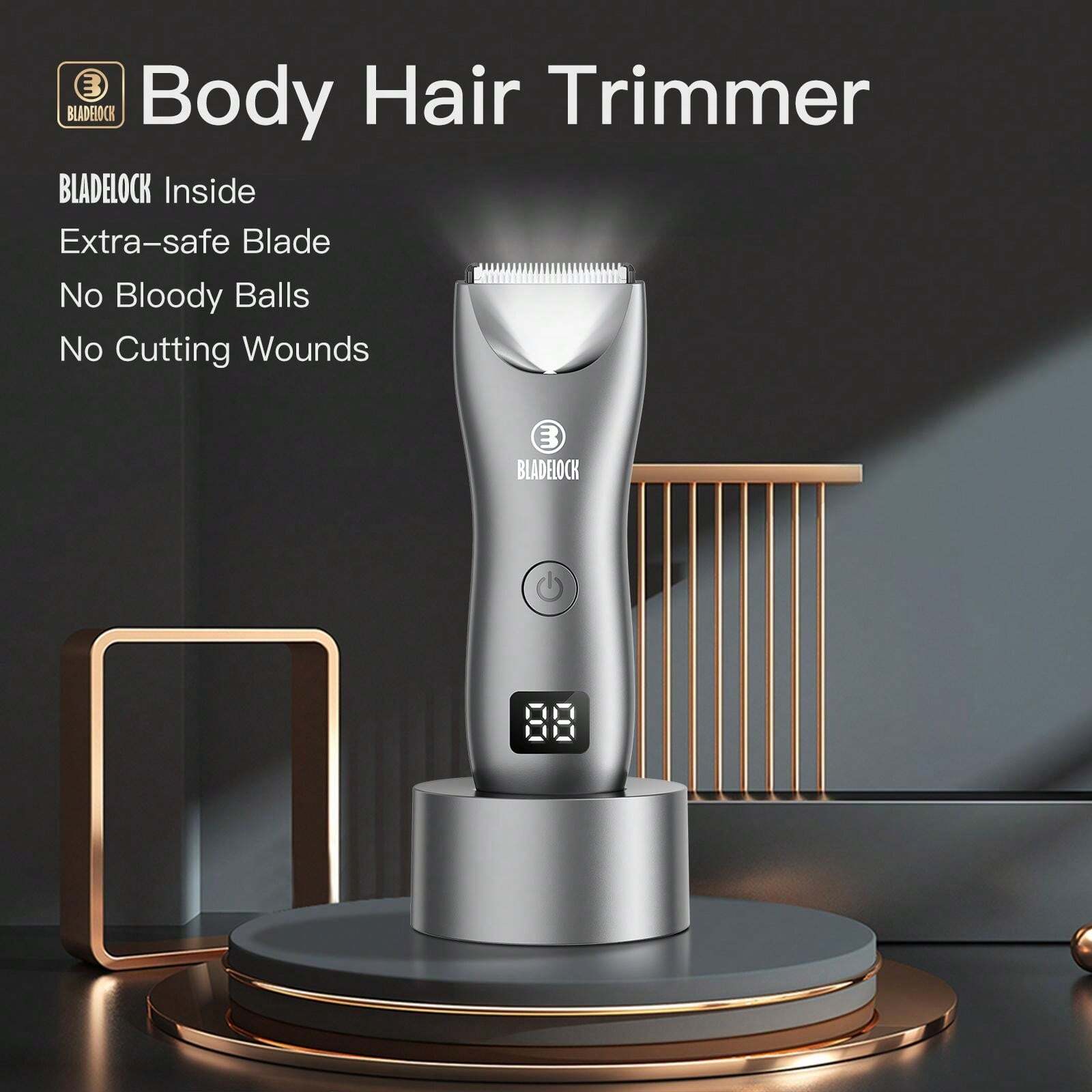Professional Groin&Body Manscape Trimmer For Men, Electric Ball Shaver ...