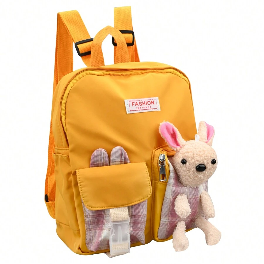 Kawaii Backpack With Rabbit Accessories Large Capacity Japanese ...