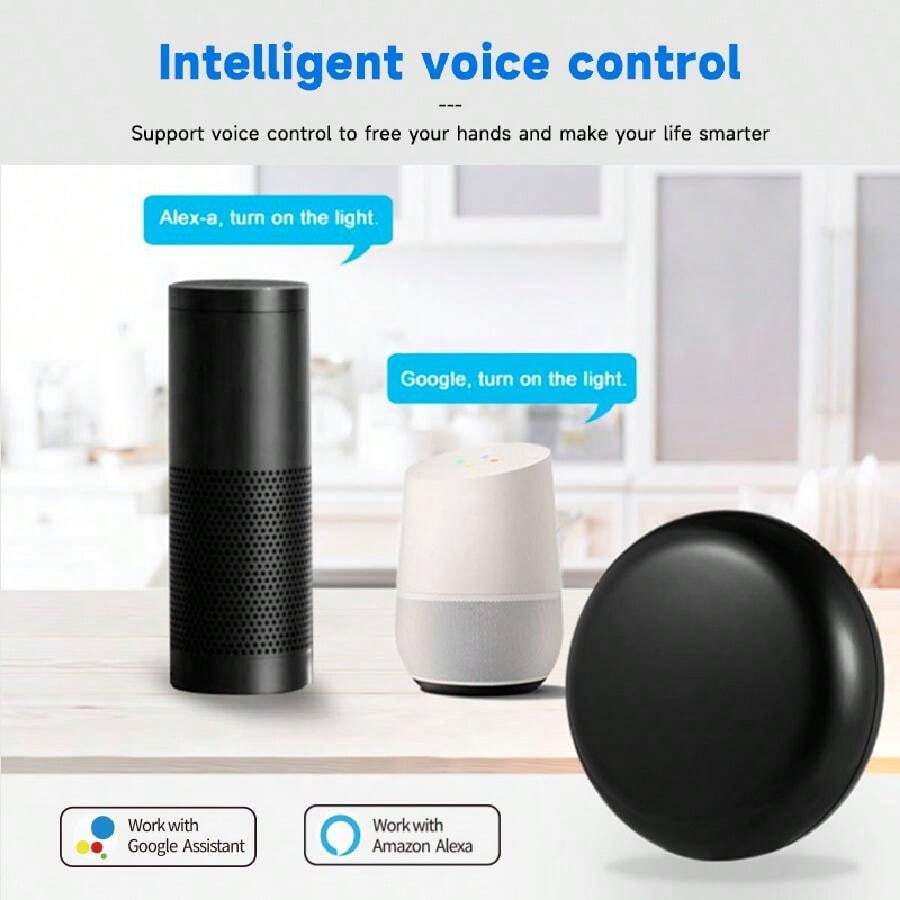 Control remoto Tuya WiFi IR en conjunto de 3 piezas, Control remoto ...