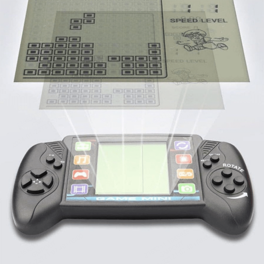 1pc 9080 Nostalgic Retro Tetris Game Console With Large Screen | SHEIN