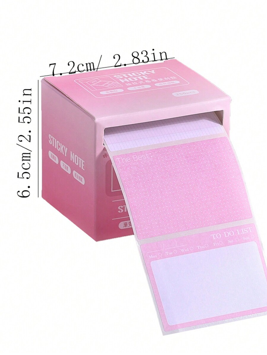Pulling Type Sticky Note, Fully Adhesive And Removable Memo For ...