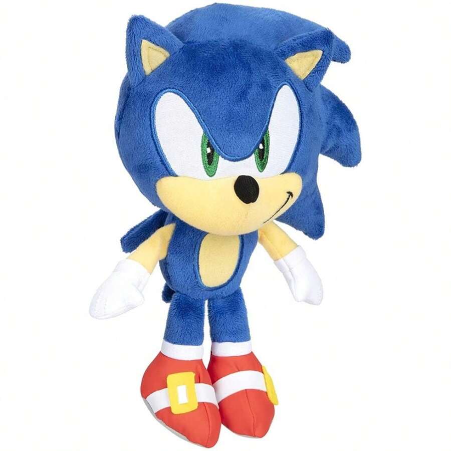 Sonic The Hedgehog Plush 9-Inch Modern Sonic Collectible Toy | SHEIN UK