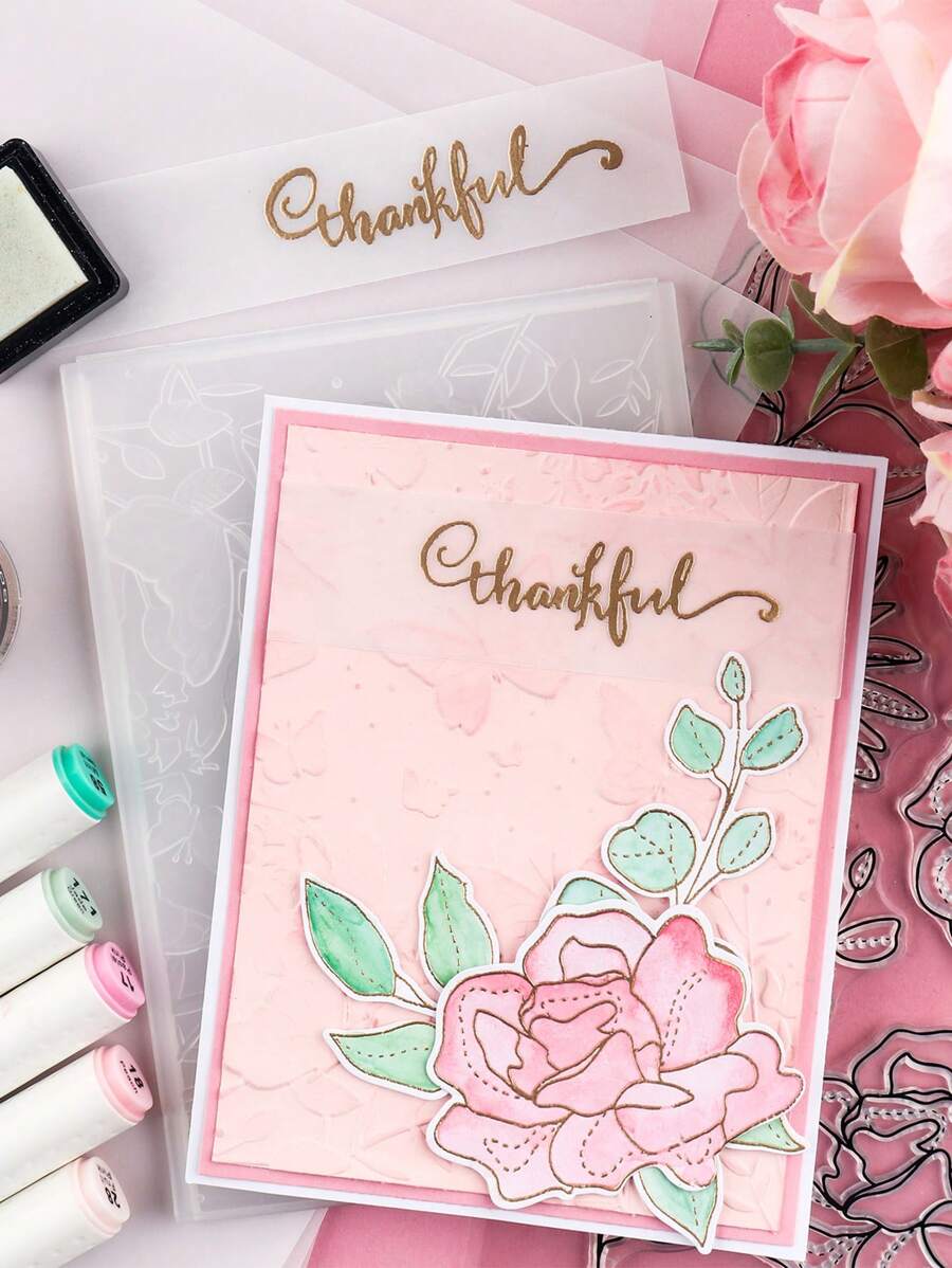 CYFUN DESIGN 30 Sheets/Pack Frosted Smooth Vellum Paper Sheets Heat ...