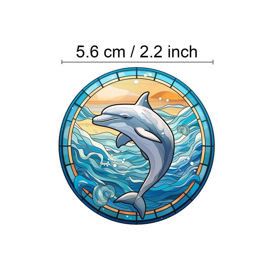 52 Pcs Unique Window Pattern Stickers, Creative Animal Stickers, Cute ...