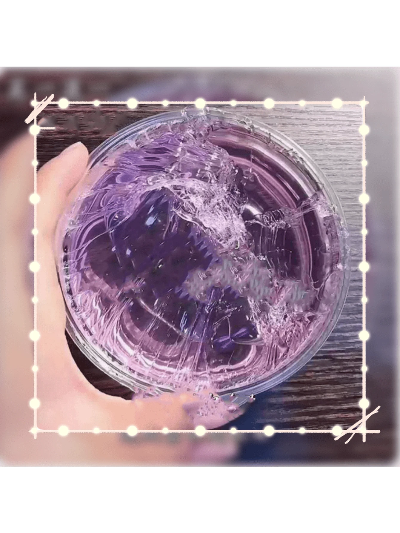 Colorful Luminous Fidget Bubble Popper Toy In A Jar, Sticky And ...