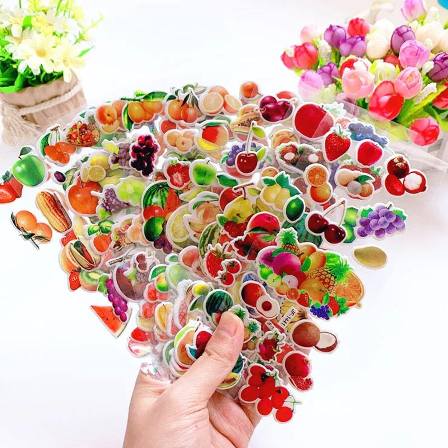 6-12 Pcs Numeric & Alphabet Bubble Stickers, Cartoon Stickers For Boys ...