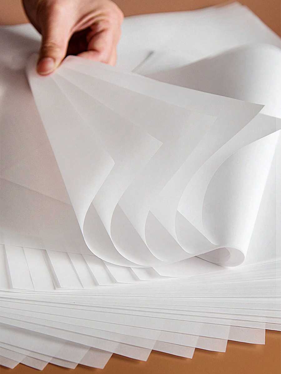 CYFUN DESIGN 30 Sheets/Pack Frosted Smooth Vellum Paper Sheets Heat ...