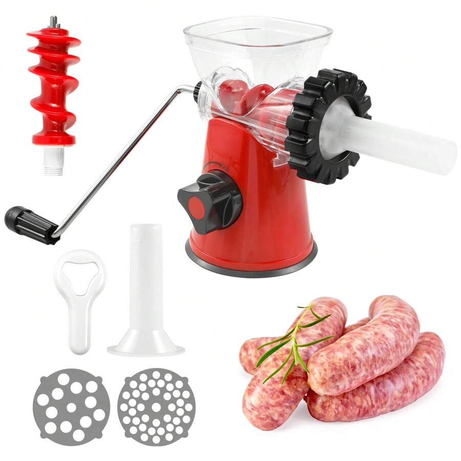 Manual Meat Grinder With Hand Crank Meat Grinder Sausage Maker Fast ...