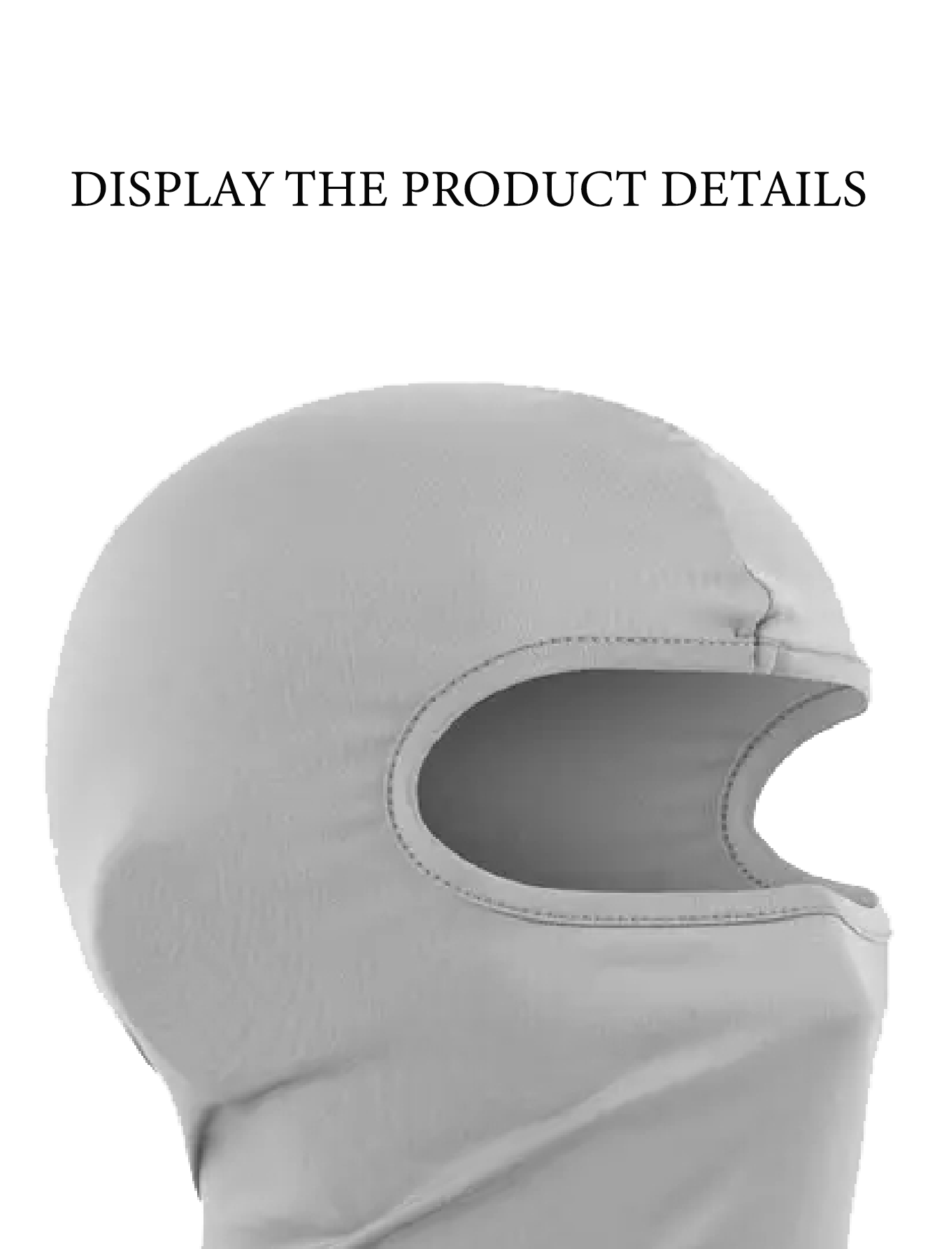 1pc Children's Face Mask - Solid Color Windproof Breathable Full Face ...