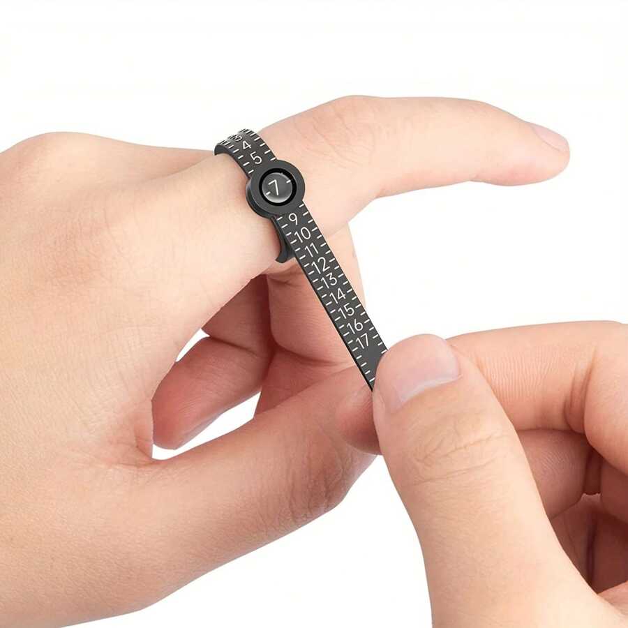 1 PC Ring Sizer, Ring Sizer Measuring Tool, Finger Size Gauge, Reusable ...