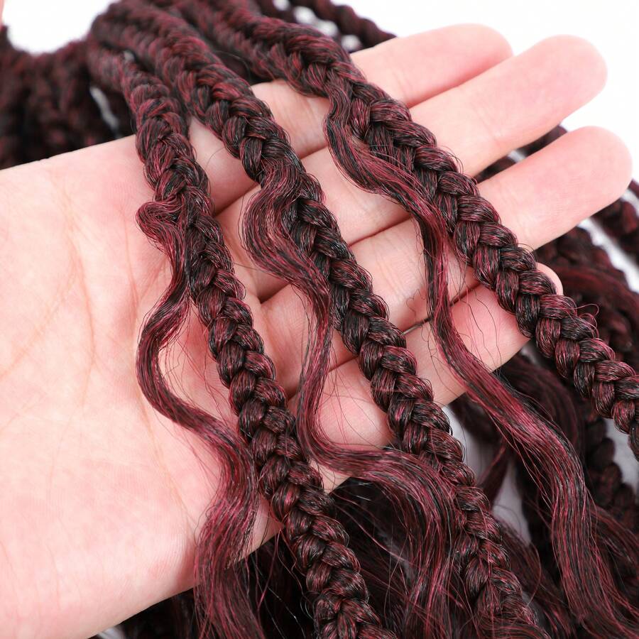 1 Packs Boho Box Braids Crochet Goddess Box Braids Crochet Hair 10 Inch Crochet Braids Boho Box