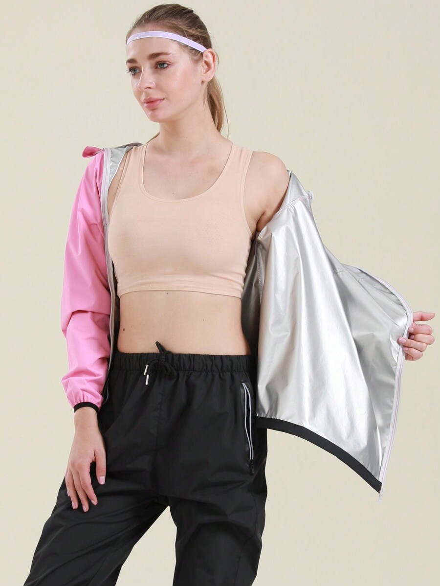 Women's Professional Sports Sweating Suits Sauna Running Fitness ...