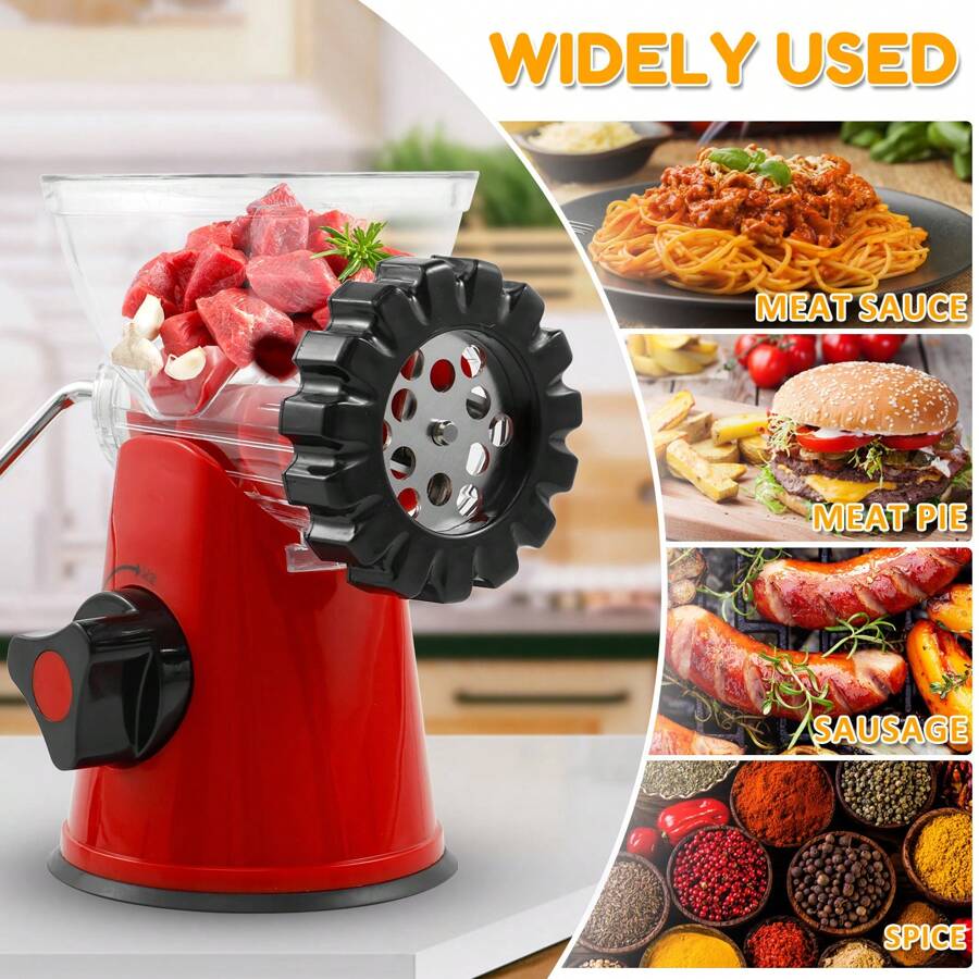 Manual Meat Grinder With Hand Crank Meat Grinder Sausage Maker Fast ...