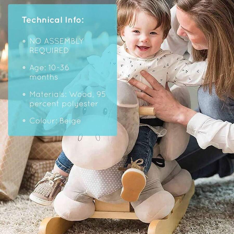 Nattou Cappuccino Rocker Donkey | SHEIN USA