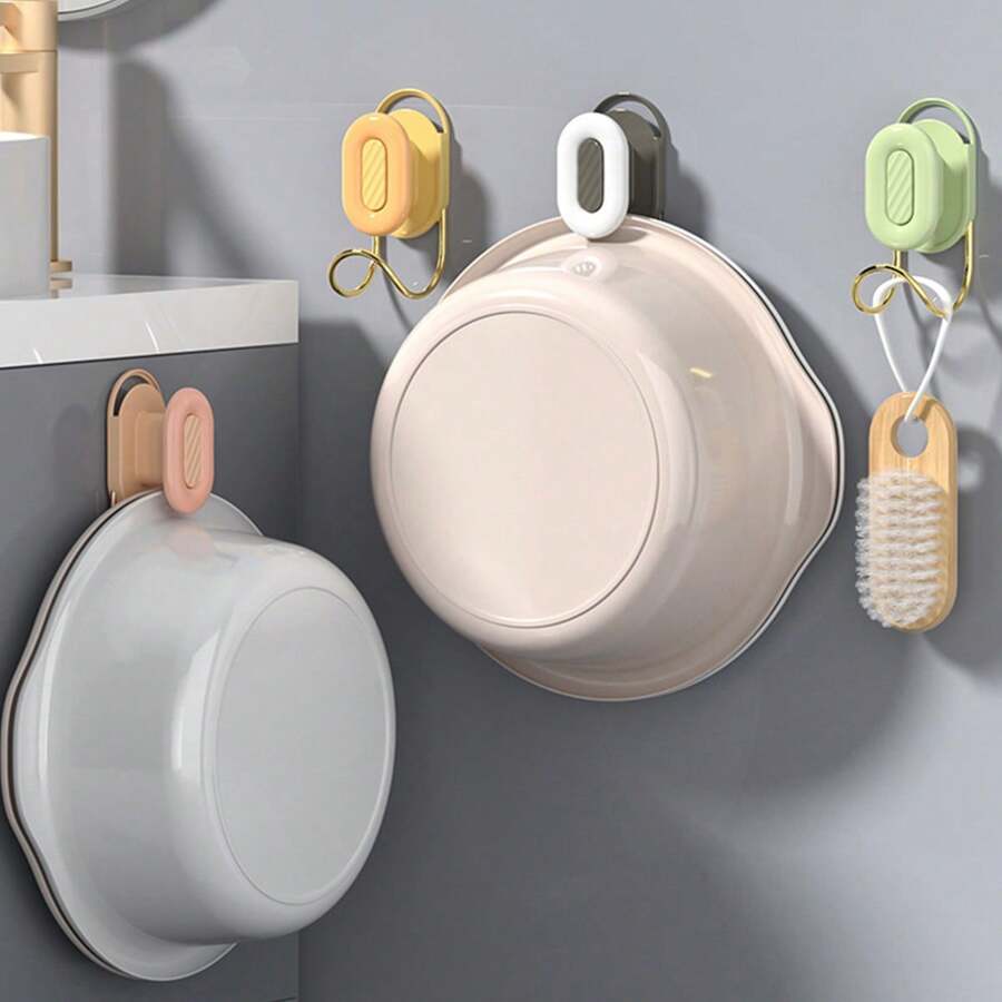 1pc Sink Hook, Nordic Style Plastic Expandable Sink Hook For Bathroom ...