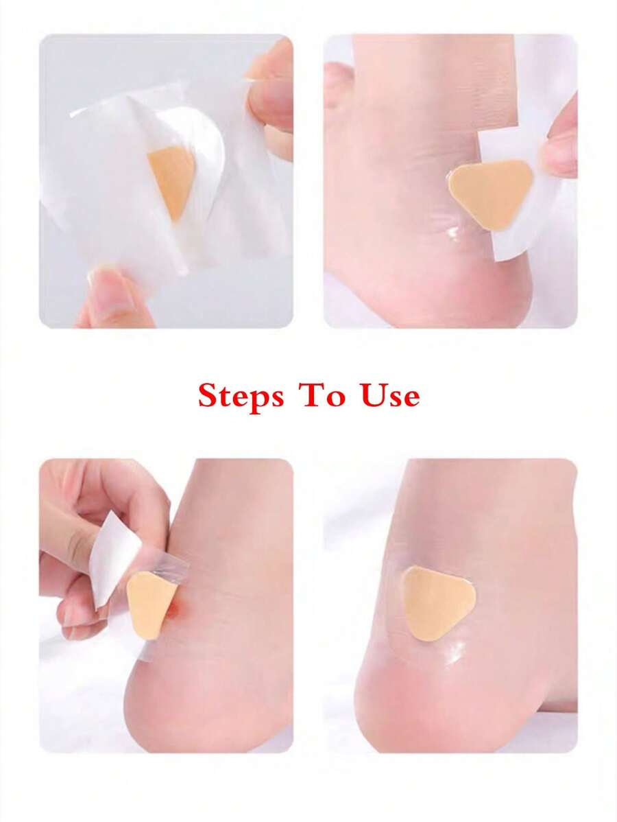Foot Anti-Wear Patch For High Heels, Leather Shoes, Sandals, Toe Caps ...
