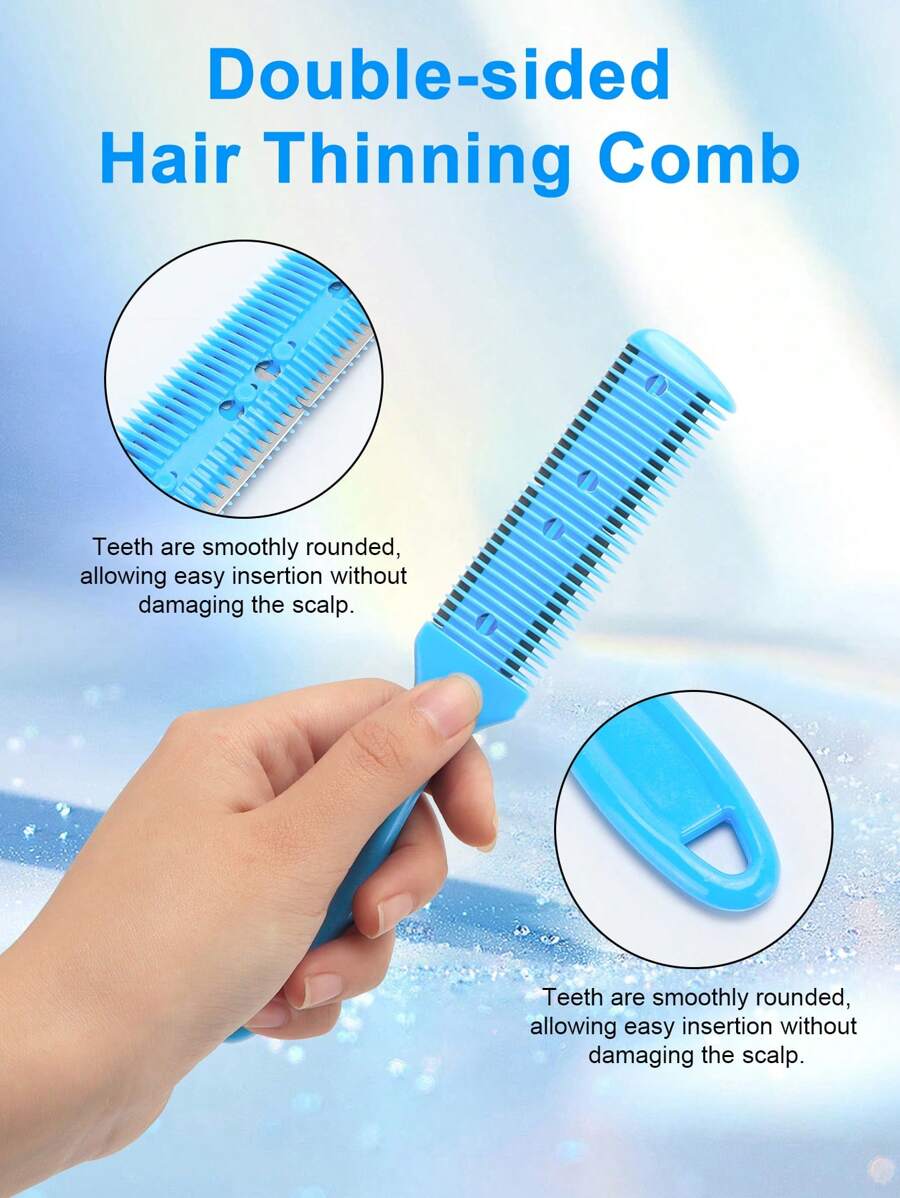 Hair Thinning Comb, For Bangs, Split Ends, And Trimming, Hair Stylist ...