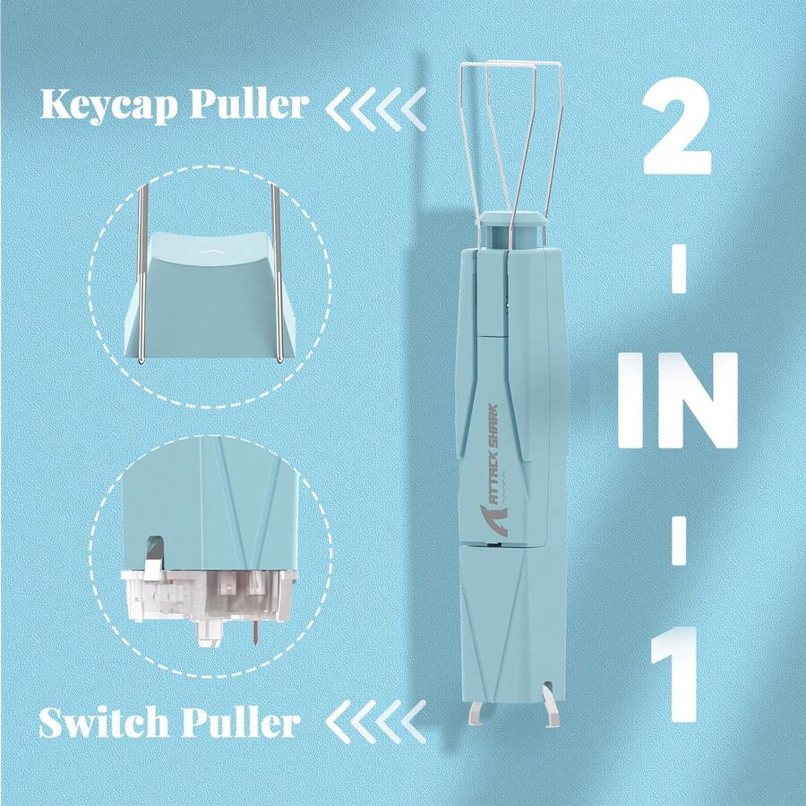 MAMBASNAKE 2-In-1 Keycap Switch Puller Tool For Hot Swappable ...