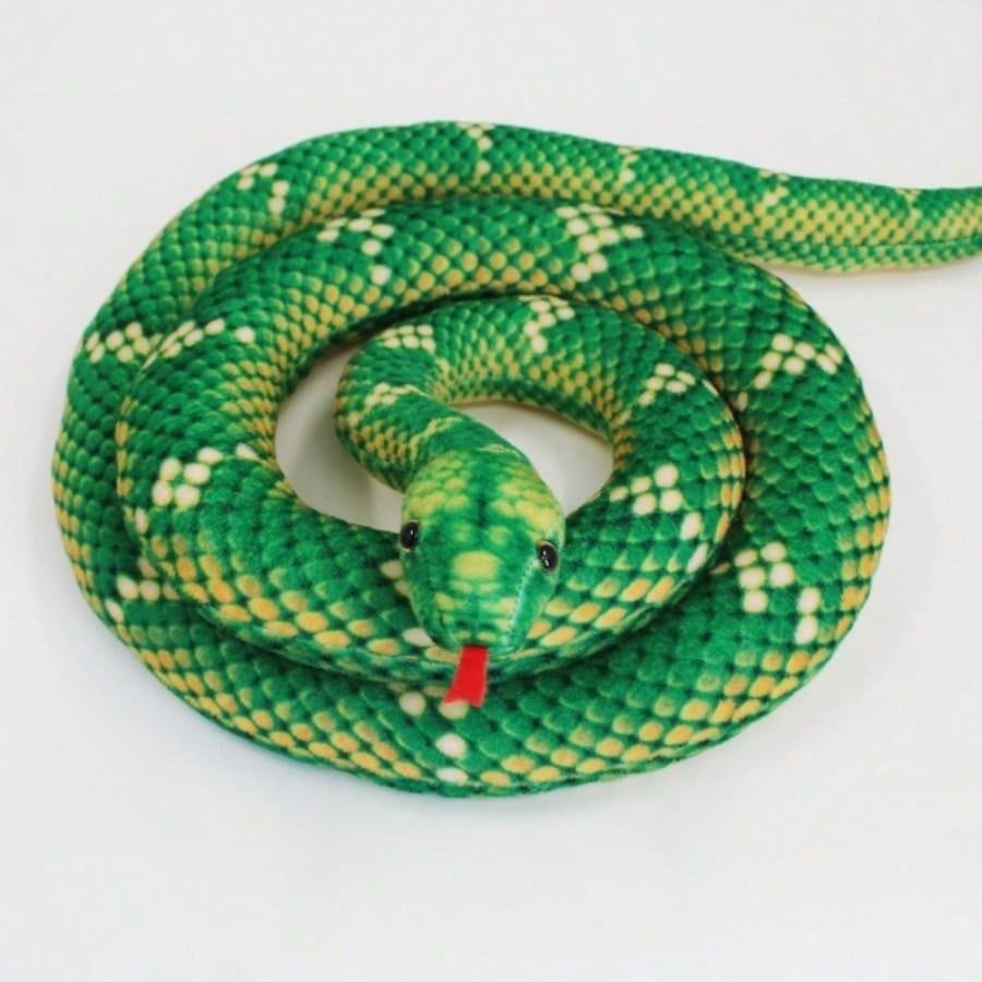 Realistic Snake Shaped Plush Pillow, Snake Cushion | SHEIN USA