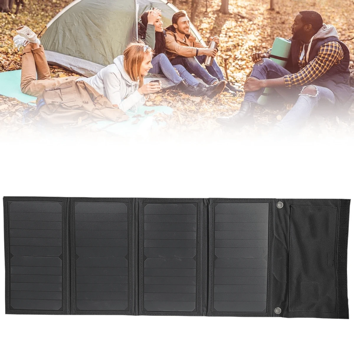 1pc Portable Solar Charging Panel, High-Efficiency Photovoltaic ...