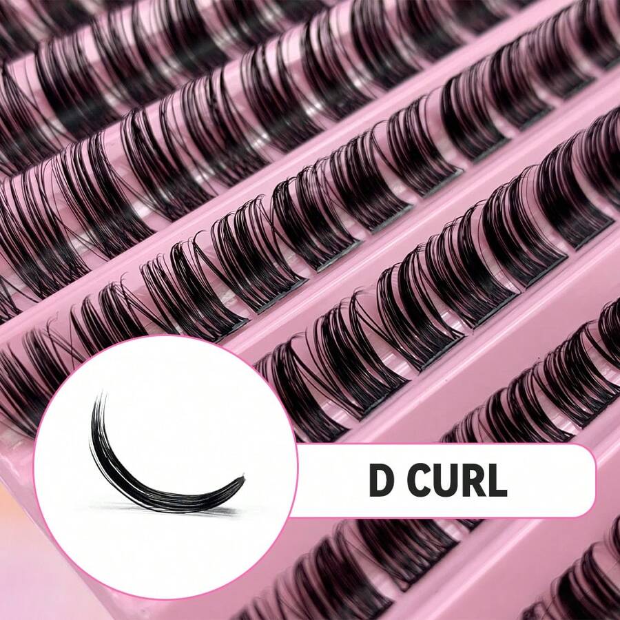 Lash Clusters Kit DIY Eyelash Extension Kit Individual Lashes Natural ...