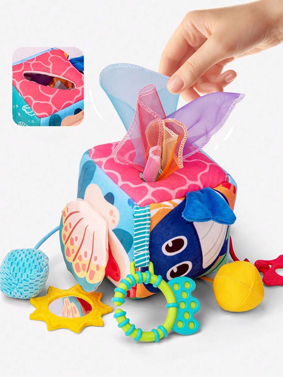 1pc Children's Fabric Pull Toy- Left And Right Pull Cord Exercise ...