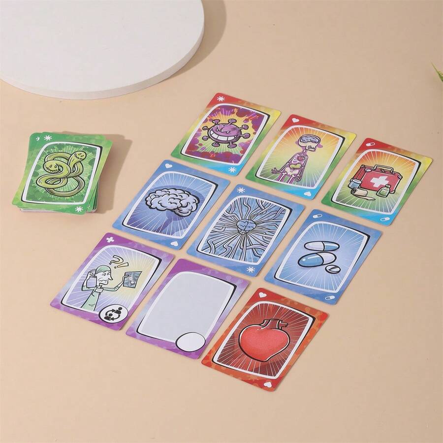 Infection Card Game English Version For Family Gathering | SHEIN USA