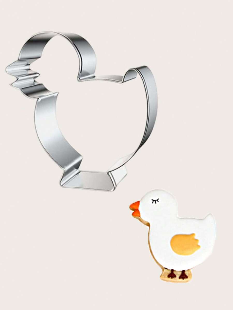 1pc Easter Series Stainless Steel Cookie Cutter Set With Chick Shape ...