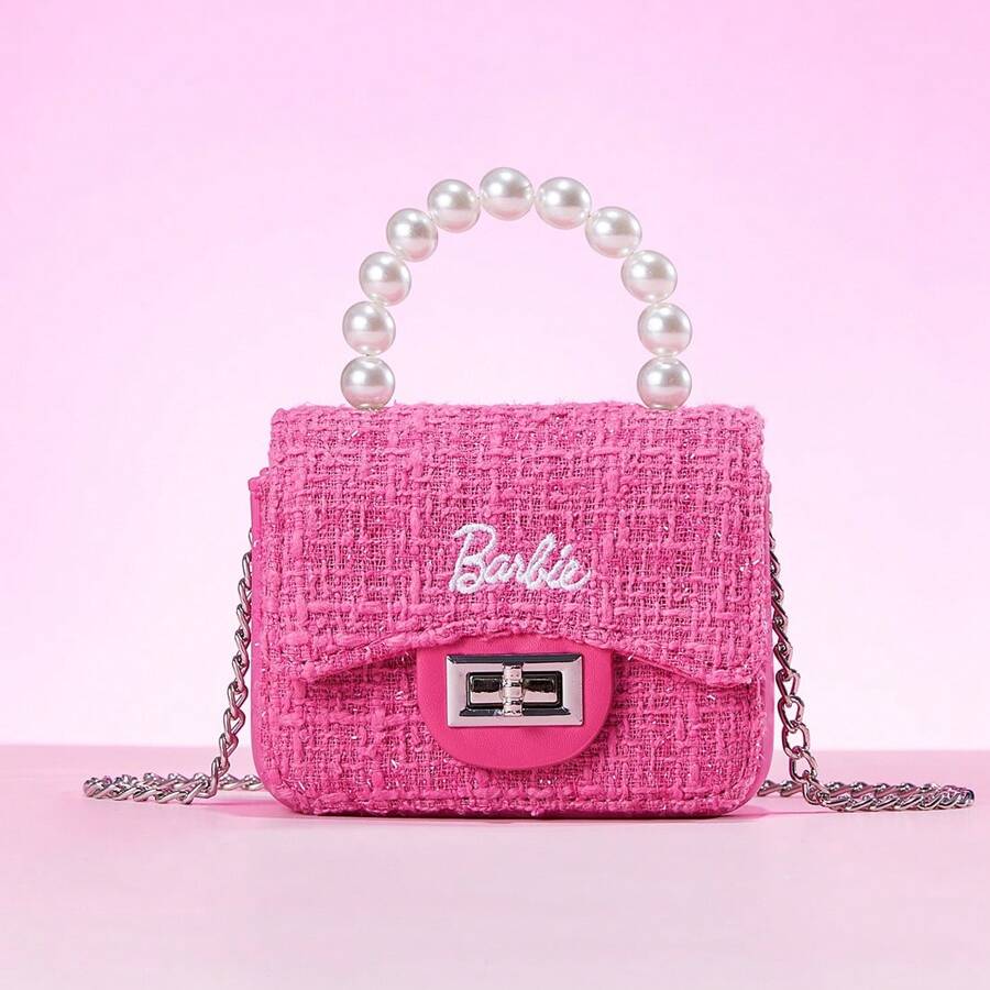 Miniso Barbie Ins Style Handbag Small Ladies Crossbag, Fashionable And ...