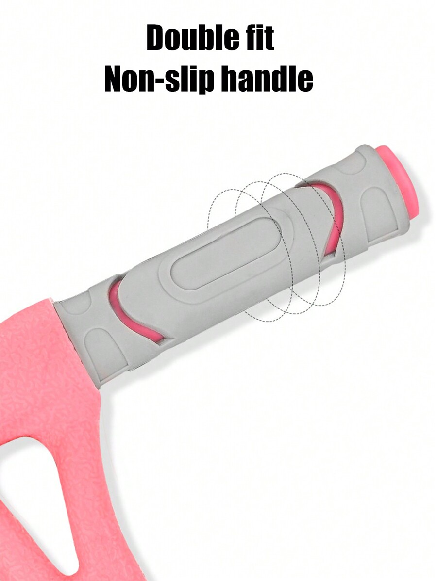 Pink Yoga Stretching Strap With Assisted Resistance To Exercise ...