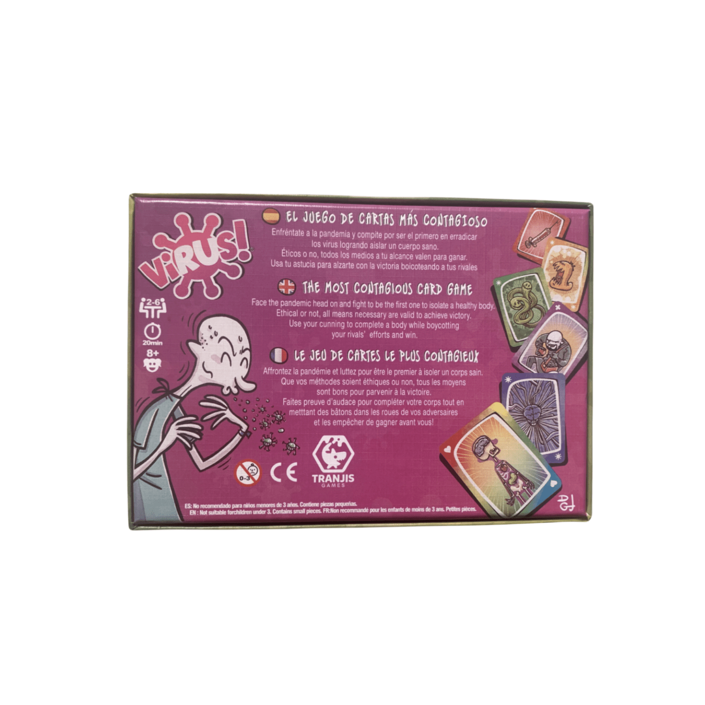 Infection Card Game English Version For Family Gathering | SHEIN USA