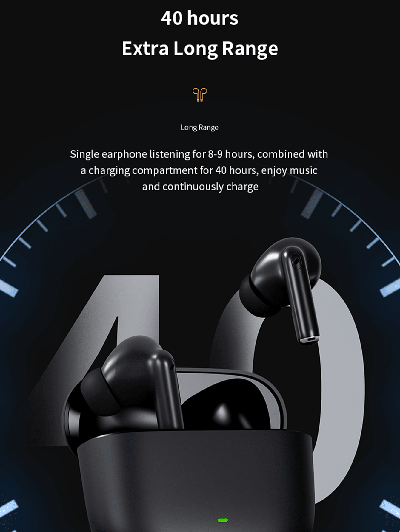 Weiße Ästhetische True Wireless Design-ohrhörer Mit Noise Cancelling ...