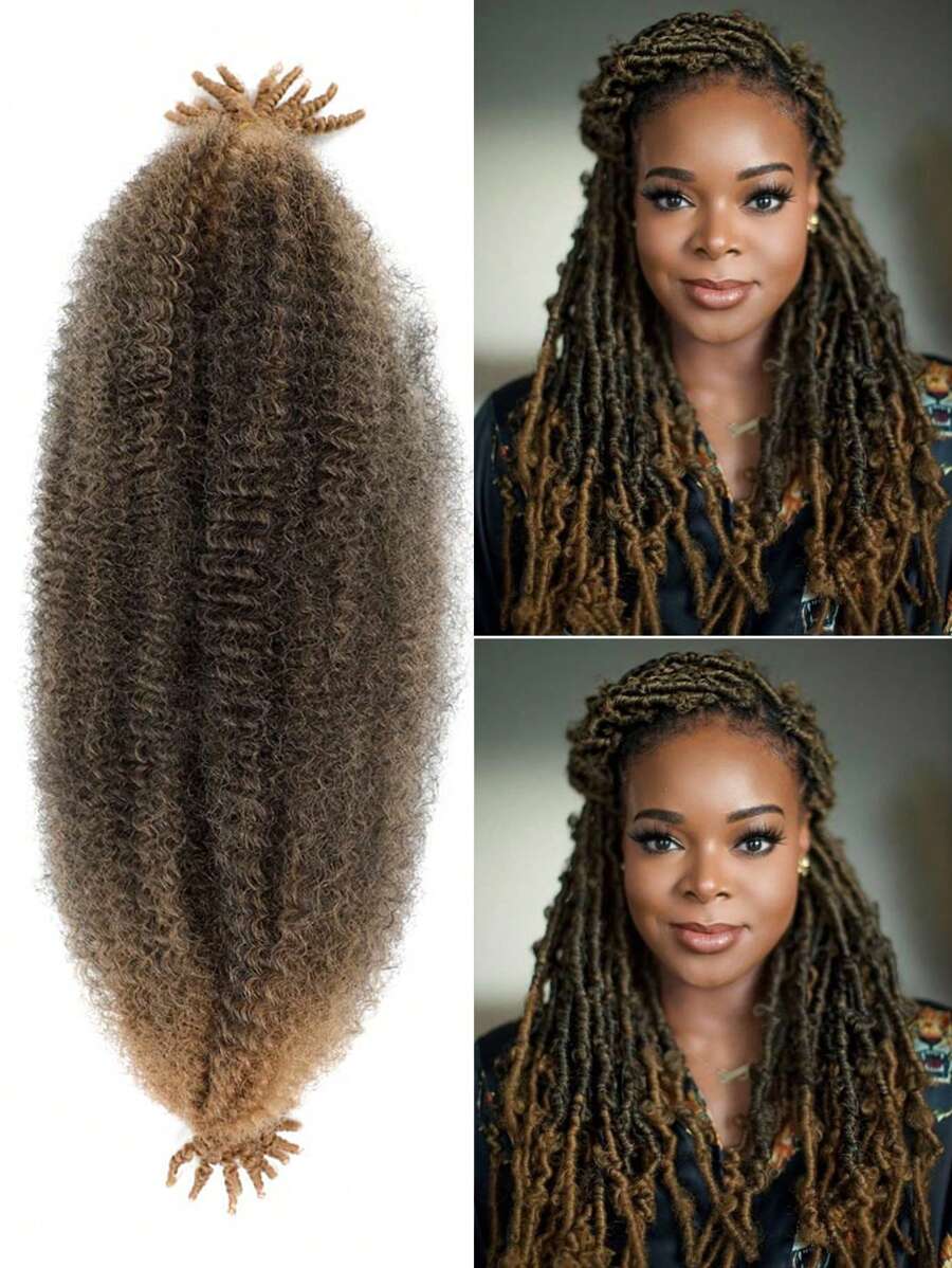 amir hair Marley Twist Braiding Hair 24 Inch Pre-Separated Springy Afro ...