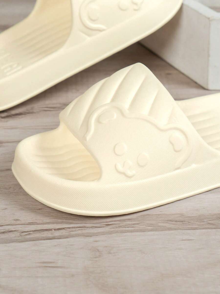 Women's Cute Bear Slippers, Lightweight And Comfortable EVA With ...