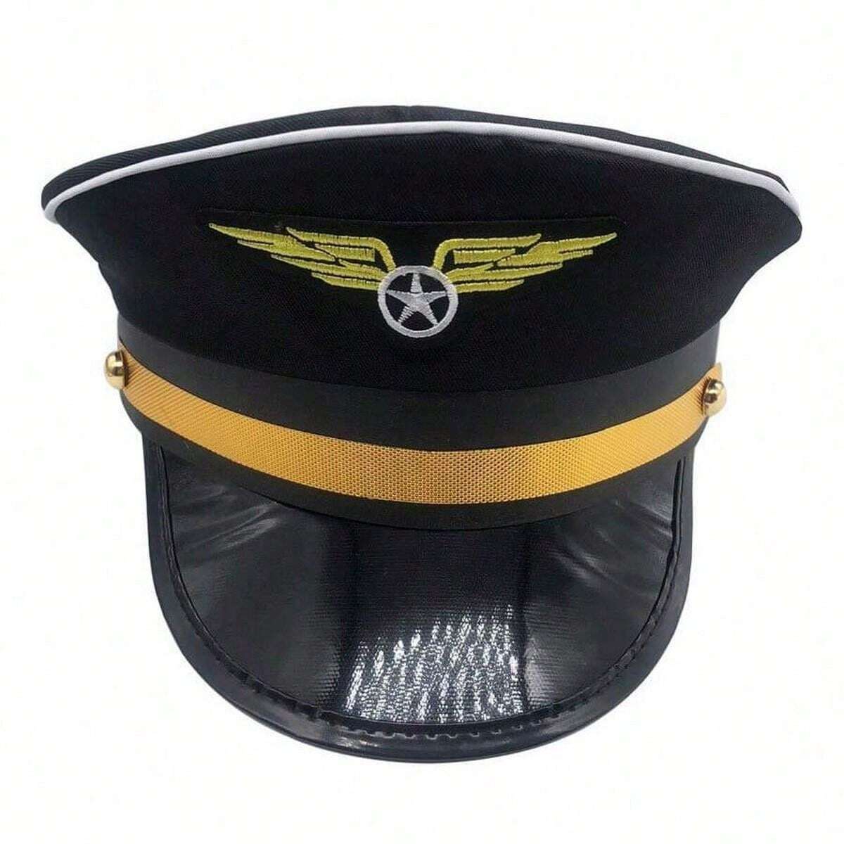 Police Hat Cop Cosplay Hat Captain Hat Officer Hat Stage Performance ...