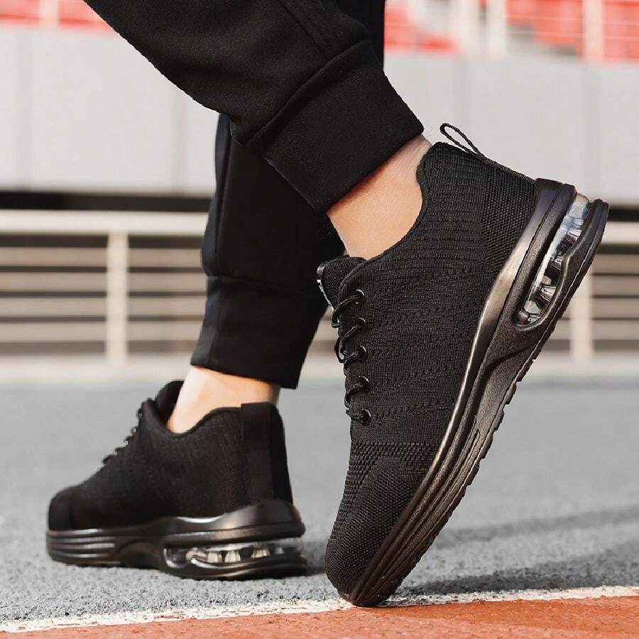 Safety Shoes For Men Steel Toe Anti-Smash And Anti-Puncture Lightweight ...