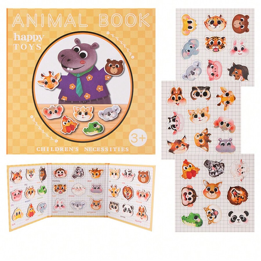Picture Recognition Book For Early Childhood Education With Animals ...