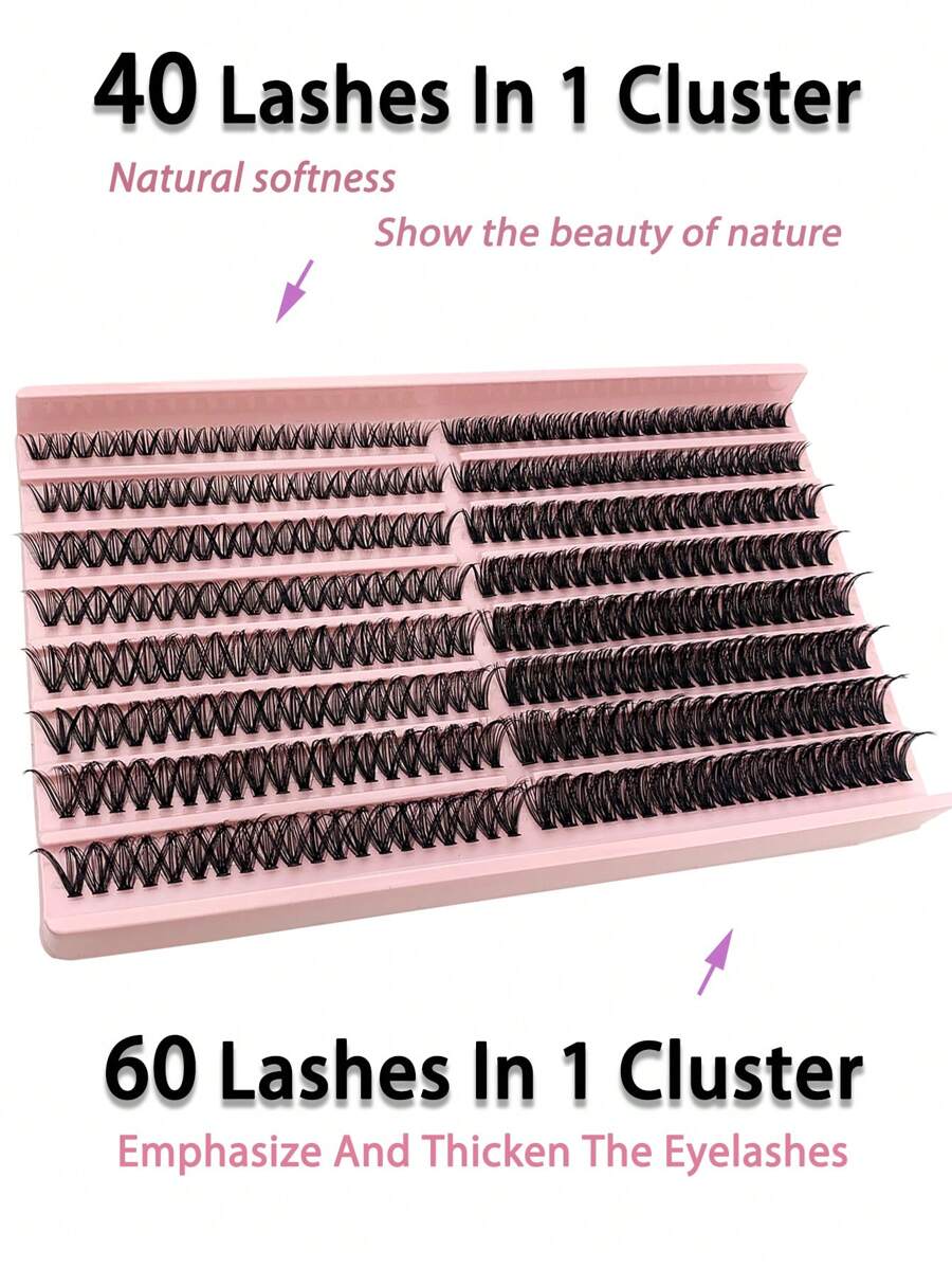 320 Clusters 30D+40D 40D+60D 50D+60D 60D+80D Thick Curly Natural Soft C ...