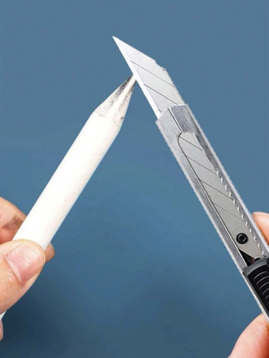 6pcs/set Blending Smudge Stump Stick Tortillon Sketch Art White Drawing ...