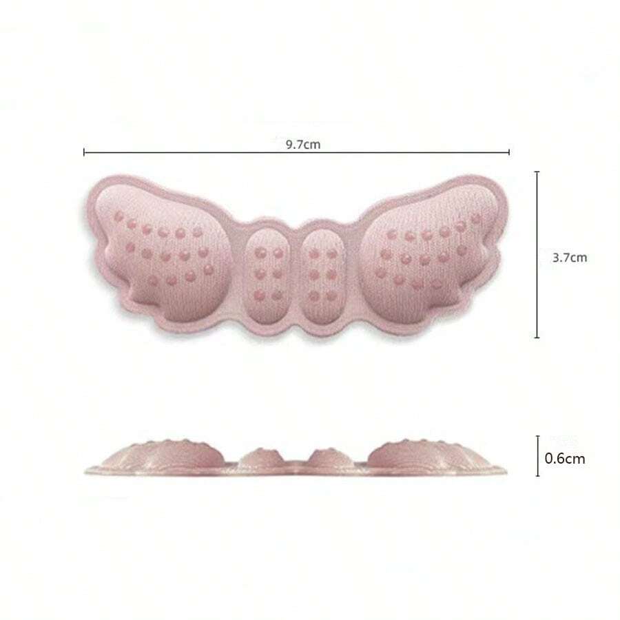 5 Pairs Angel Wings-Shaped Anti-Slip Heel Sticker Cushion Pad, Back-Of ...