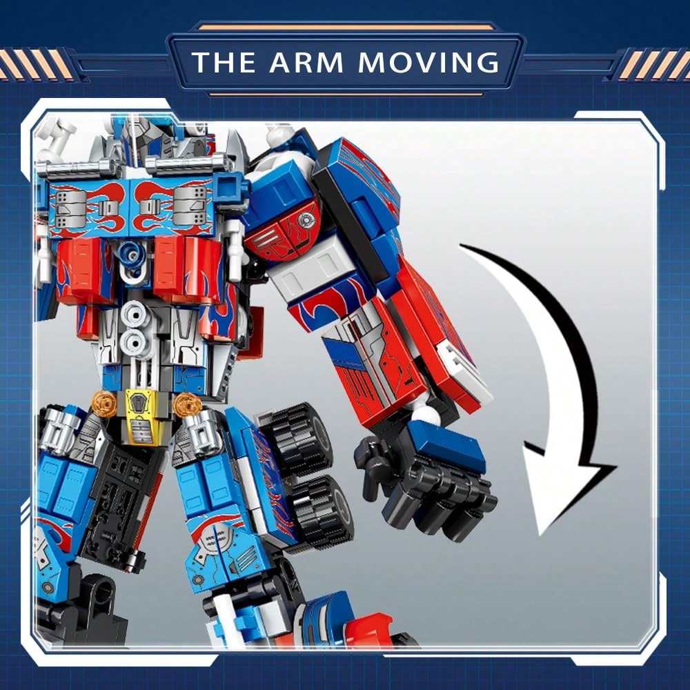 Mesiondy Robot Building Toy Set, Transformable Robot Building Kit, Tank ...