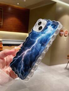 Lightning Cable & Twisted Edge Design Fashionable & Cute Shell ...