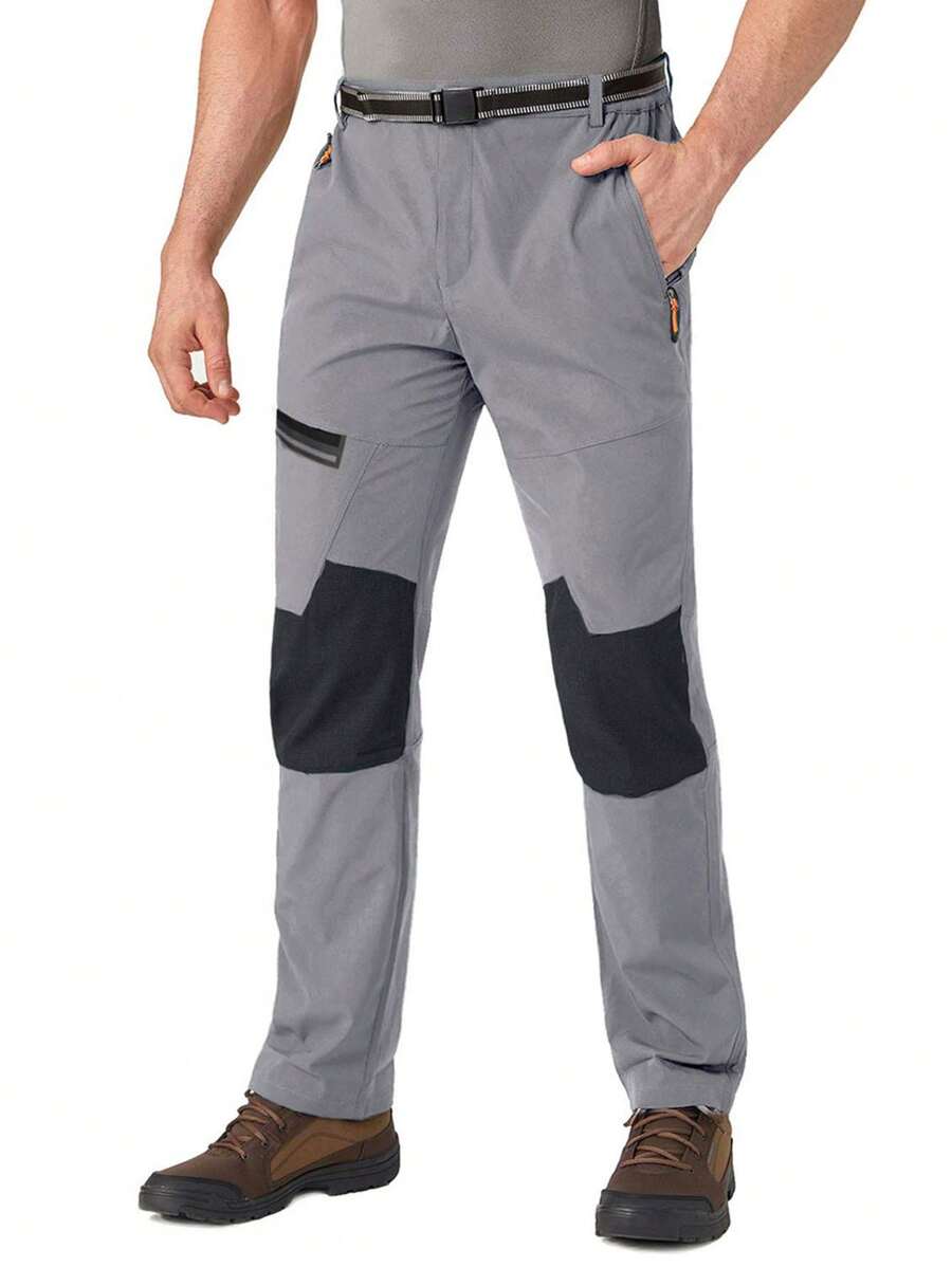 NASBING Men's Hiking Pants Lightweight Quick Dry Durable Pants ...