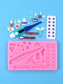 1pc Medical Apparatus Tablet Silicone Mold | SHEIN South Africa
