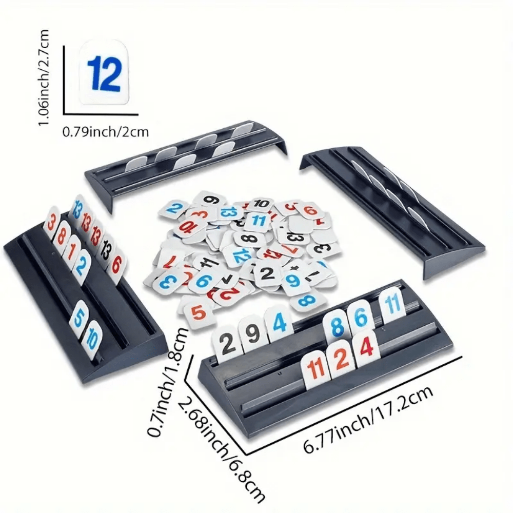 Table Game Family Interactive Card, Number Matching Game, Enhance ...