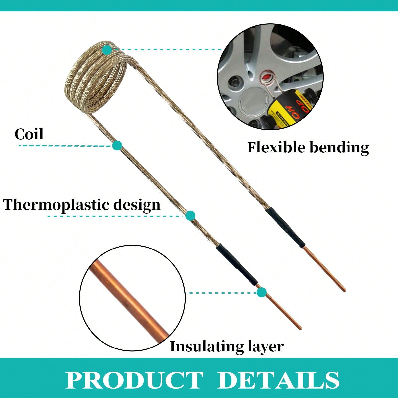 Solary Induction Essential Coil Kit - 9Pcs Magnetic Induction Heater ...
