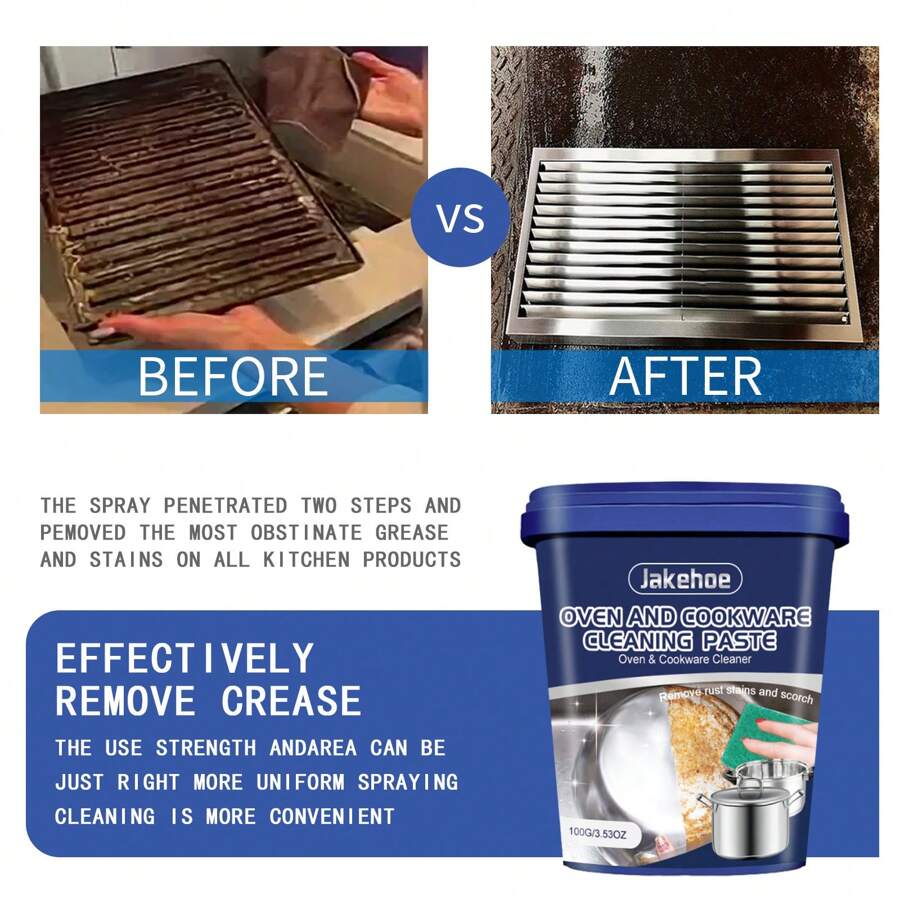 Stainless Steel Cleaning Paste Kitchen Kitchenware Cleaning Remove ...