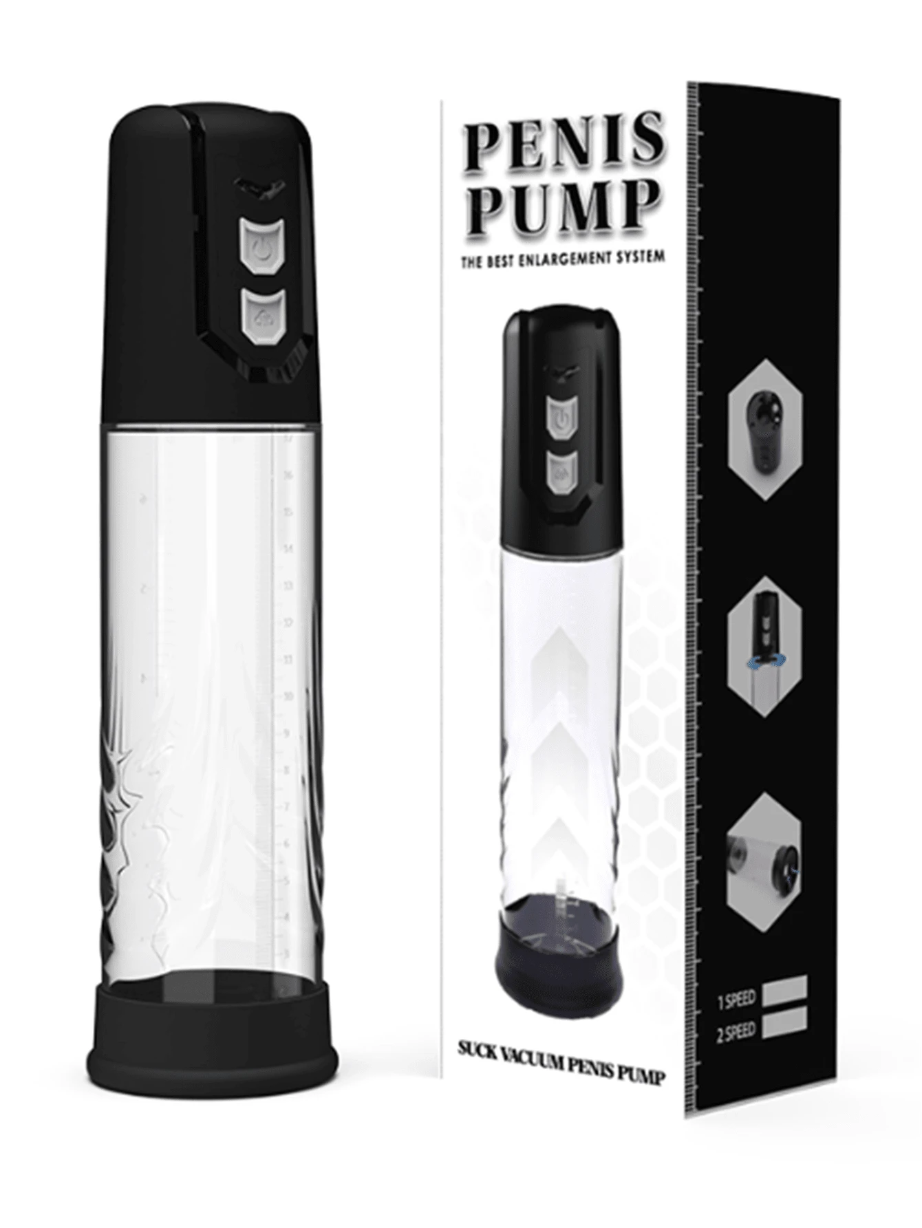 Electric Male Penis Pumps Battery Electric Negative Pressure Vacuum