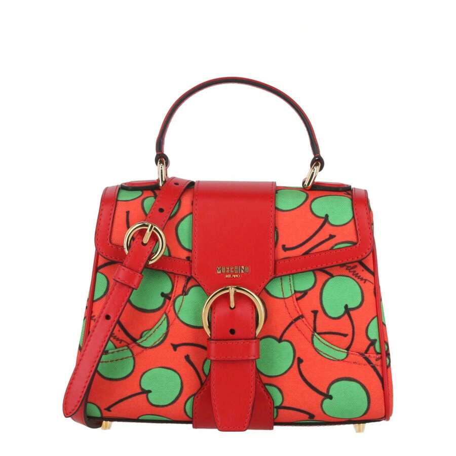 Moschino Allover Cherry Satchel | SHEIN USA