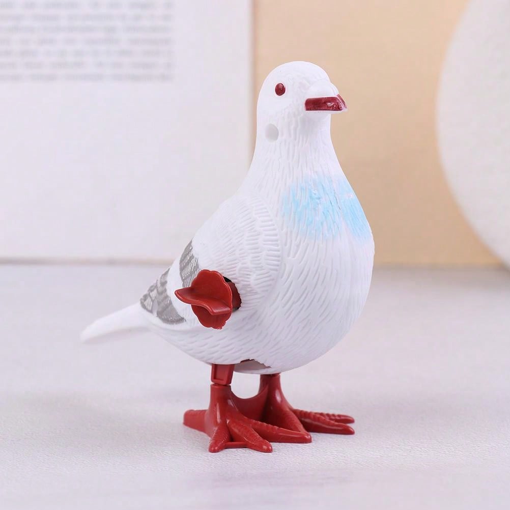 1pc Cartoon Wind-Up Jumping Pigeon Toy, Simulated Animal Toy, Birthday ...